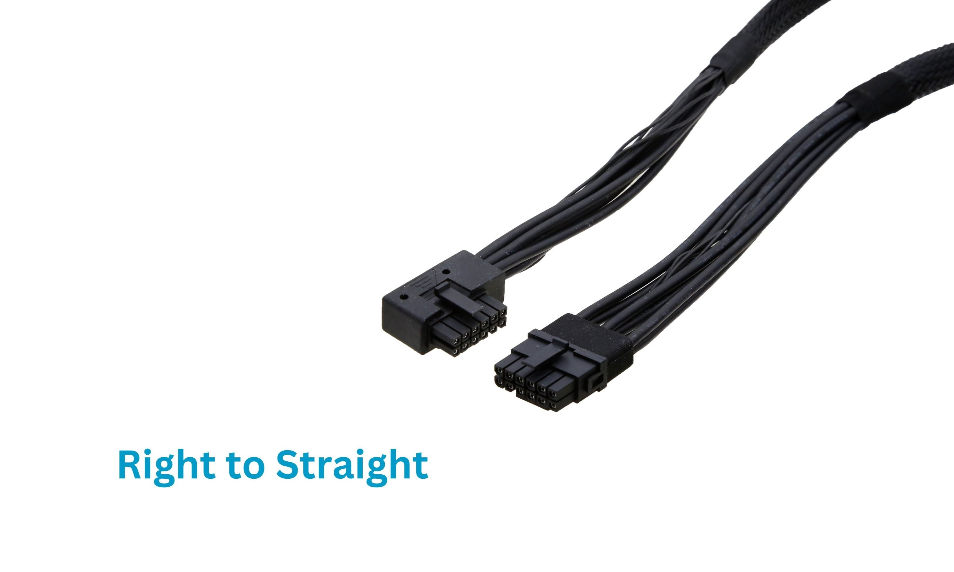 G-Power Right Angled GPU Cables for NVIDIA RTX 4090/4080/4070Ti, H100 ...