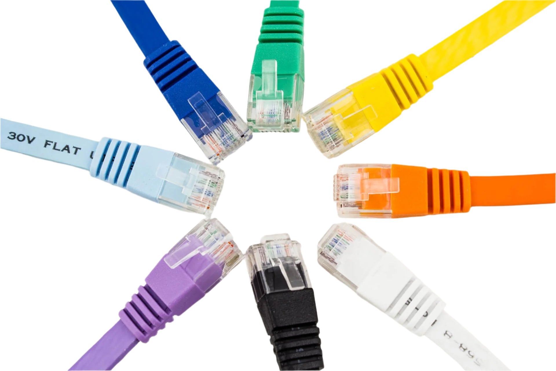 CAT6 28AWG Flat Cable - SuperFlat Standard UTP – PTspeed
