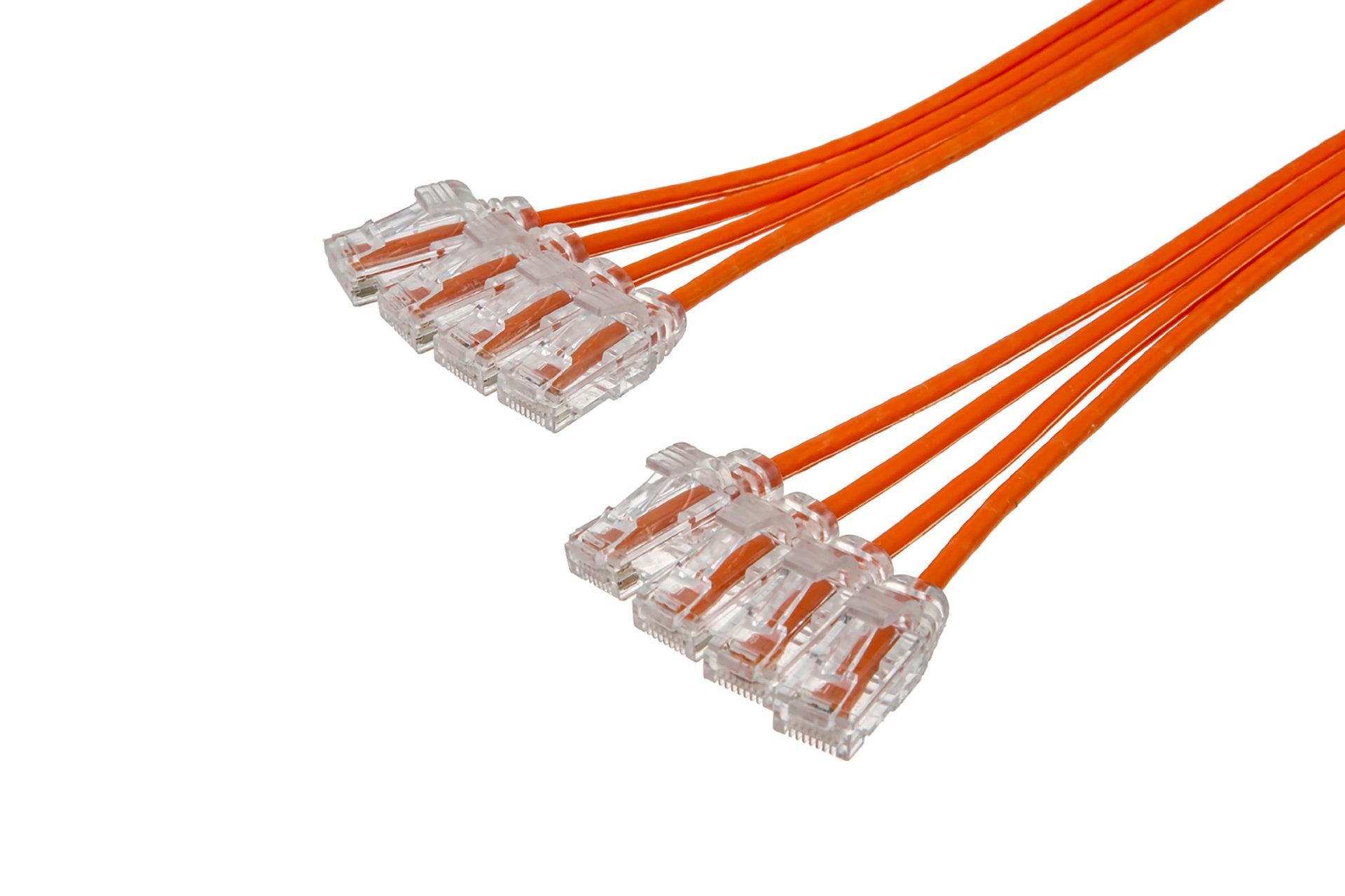 4X CAT6 28AWG Cables – FlexRibbon™ UTP LSZH – PTspeed