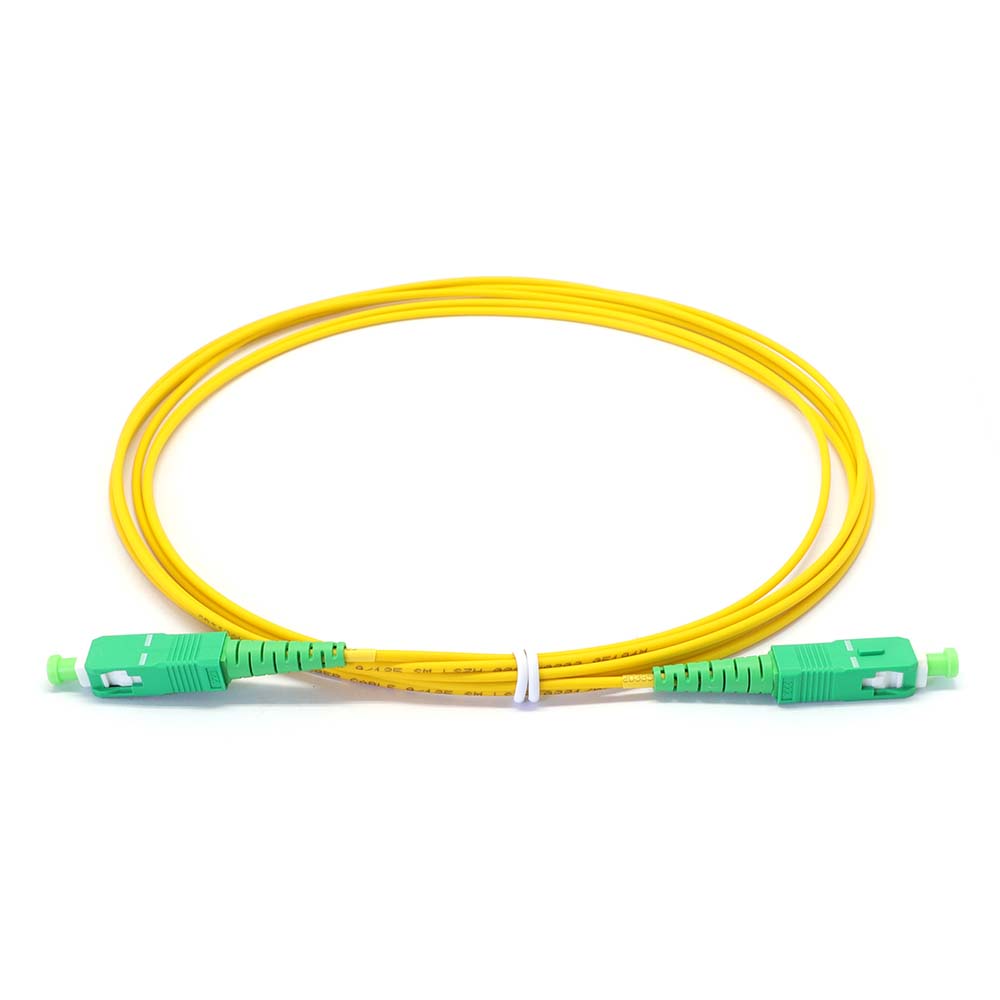 SC to SC Singlemode OS2 Simplex 9/125 OFNR Fiber Optic Patch Cable ...